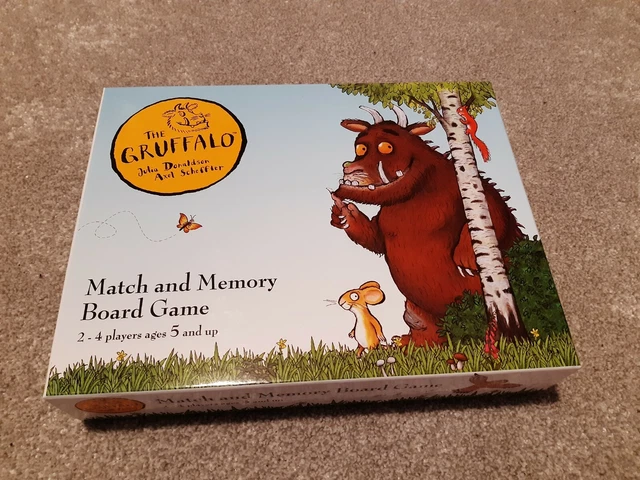 THE GRUFFALO MATCH and Memory Board Game 1999 Complete £10.00 - PicClick UK