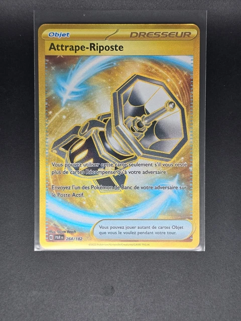 CARTE POKEMON ATTRAPE Riposte Gold 264/182 Faille Paradoxe EUR 1,00 ...