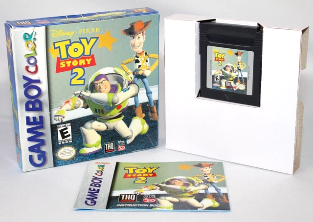 TOY STORY 2 Disney Pixar GBC Game Boy couleur complète CIB authentique ...