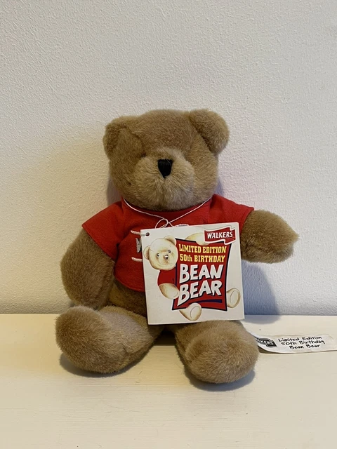 WALKERS CRISPS 50TH Anniversary Limited Edition Teddy Bear New With ...