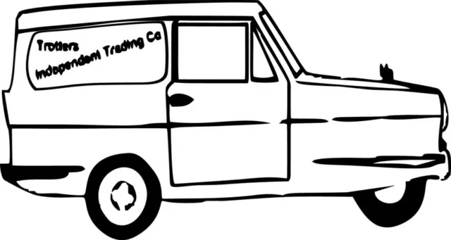 ONLY FOOLS AND Horses Reliant car Decal / Sticker £4.03 - PicClick UK