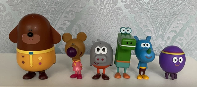 CBEEBIES HEY DUGGEE Bundle Of Figures Duggee Norrie Rolly Happy Tag ...