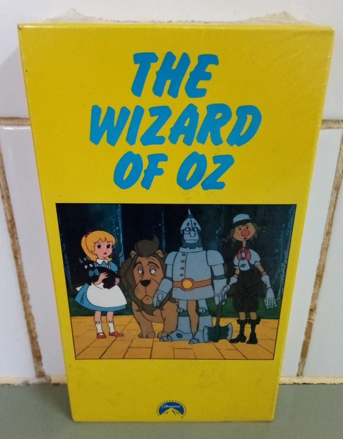 THE WIZARD OF Oz - Animated Story- Usa Ntsc Vhs Factory Sealed $39.99 ...