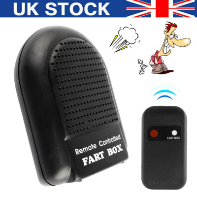 NEW REMOTE CONTROLLED Electronic Fart Machine Box Farting Sound Family ...