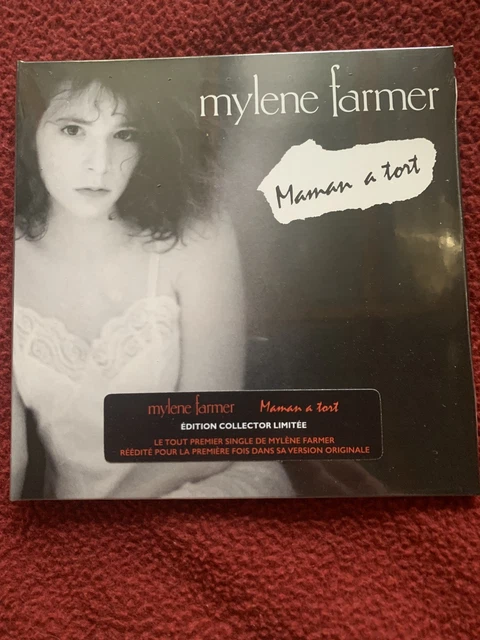 MYLENE FARMER CD maxi Maman A Tort cd rouge limité 1000ex EUR 70,00 ...