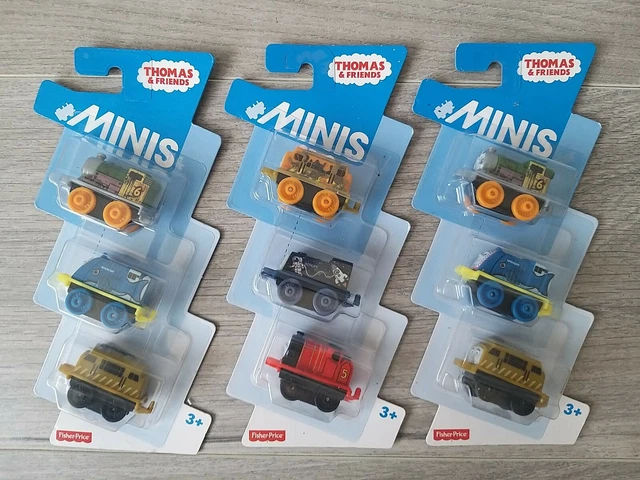 FISHER PRICE THOMAS & Friends Minis 3× 3 Pack New & Sealed Bundle Lot £ ...