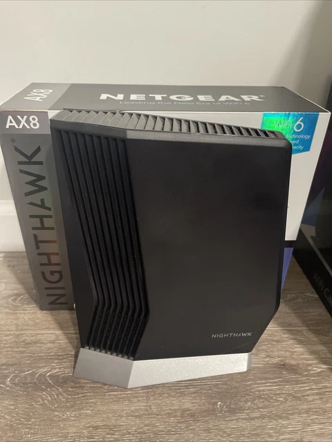 NETGEAR NIGHTHAWK AX8 AX6000 8-Stream WiFi 6 Cable modem router $199.99 ...