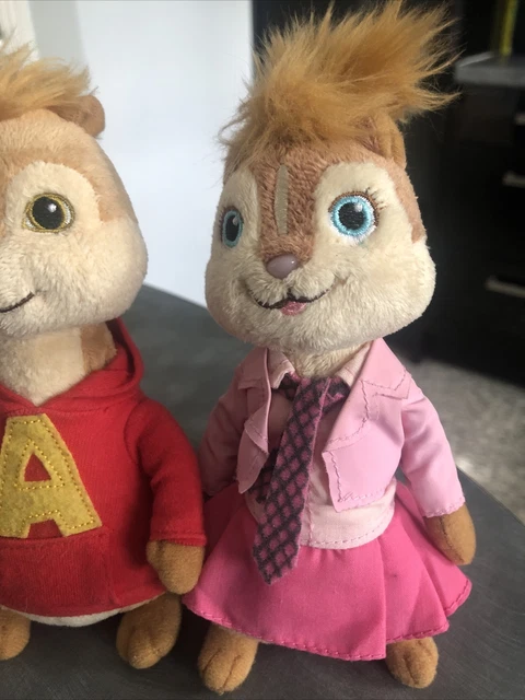 TY 7” ALVIN & Brittany From Alvin And The Chipmunks Plush/Beanie soft plush toy $28.48 - PicClick AU