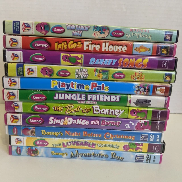 LOT OF 11 Barney And Friends DVDs Multipack Included $60.00 - PicClick CA
