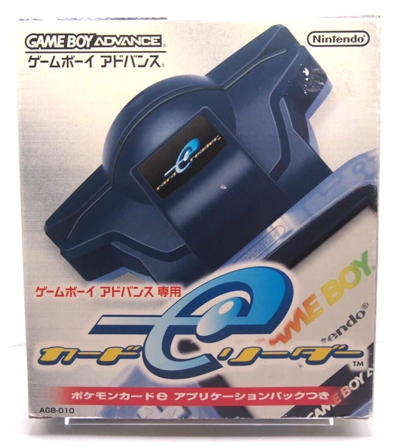 GAME BOY ADVANCE Card e Reader With Package Manual Without Card ...
