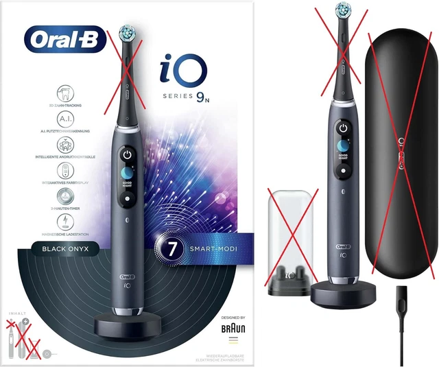 ORAL-B IO SERIES 9 Elektrische Zahnbürste/Electric Toothbrush, 7 Putzmodi für Za EUR 184,90 ...