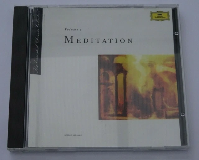 MUSIC CD: ESSENTIAL Classics: Vol.1: MEDITATION. Deutsche Grammophon ...