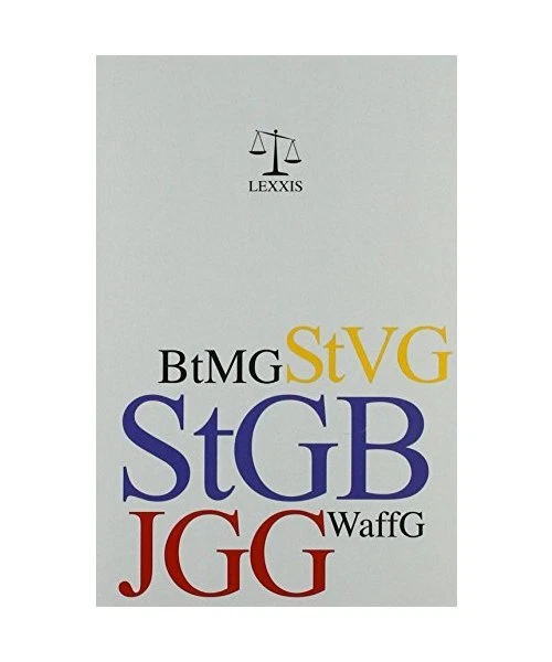 STGB [STRAFGESETZBUCH], EGSTGB [Einführungsgesetz zum StGB], JGG EUR 15 ...
