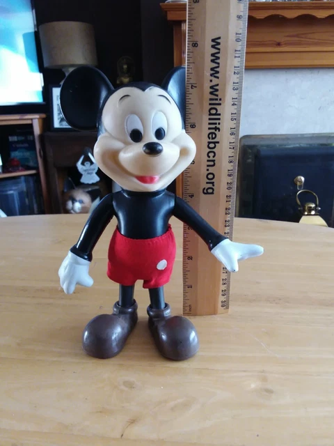 VINTAGE WALT DISNEY Rubber Mickey Mouse Made In Hong Kong £3.50 ...