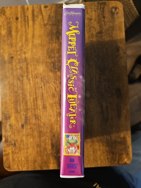 MUPPET CLASSIC THEATER VHS 1994 Video Tape Jim Henson Movie Vintage ...
