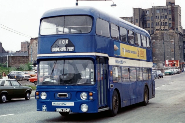 BUS PHOTO - Midland Scottish MWG784F Daimler Fleetline Alexander £1.19 ...