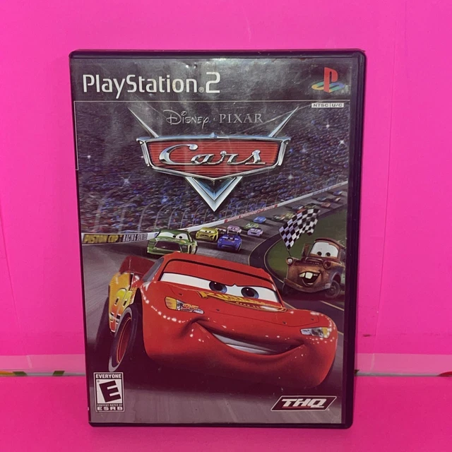 DISNEY PIXAR CARS PS2 Video Game (Sony PlayStation 2, 2006) Tested $6. ...