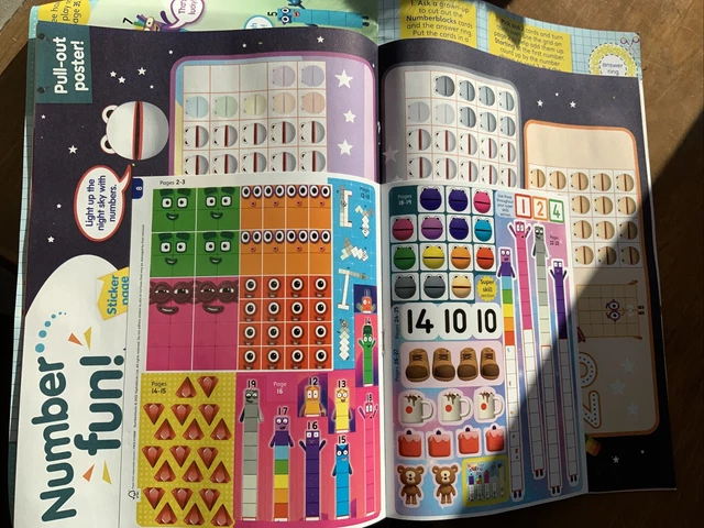 CBEEBIES NUMBERBLOCKS MAGAZINE #8 With Number Blocks £13.50 - PicClick UK