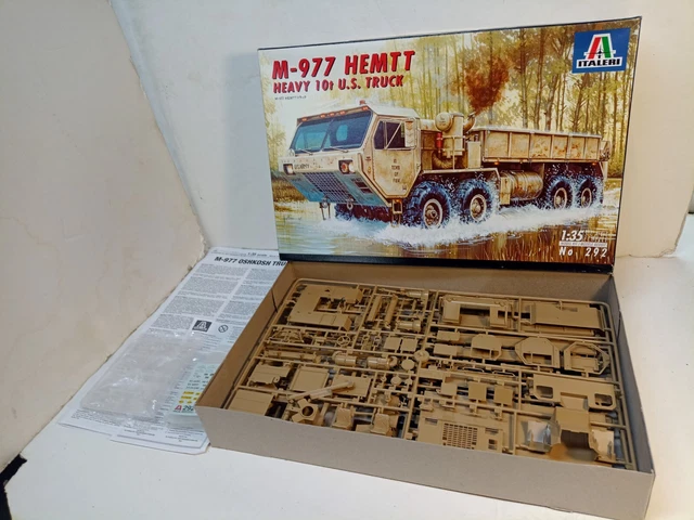 M977 HEMMT HEAVY 10t US Truck Oshkosh 1:35 Italeri No. 292 Afv Scale ...