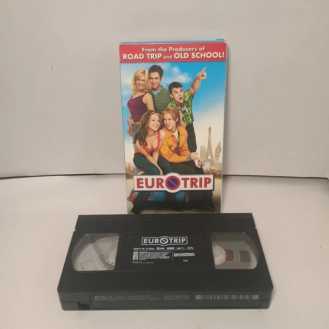 EUROTRIP 2004 VHS Trachtenberg Mechlowicz Late Release Teen Comedy Film ...