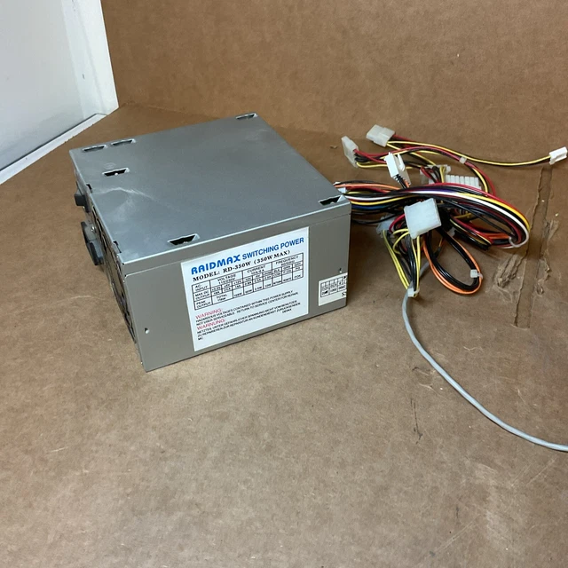 FUENTE DE ALIMENTACIÓN para PC RaidMax 350W RD-350W EUR 23,67 - PicClick ES