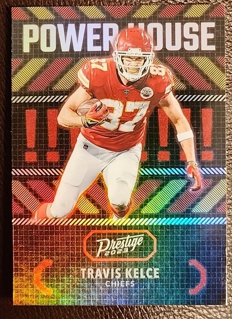 TRAVIS KELCE 2023 Panini Prestige POWER HOUSE #PH-1 Kansas City Chiefs ...
