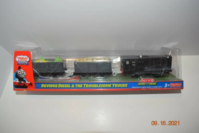 THOMAS AND FRIENDS~THOMAS Tank Engine~Trackmaster Devious Diesel~Trucks ...