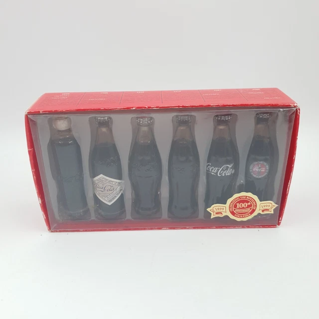 COCA COLA BOTTLE Collection 100th Anniversary Miniature Coke UK Limited ...