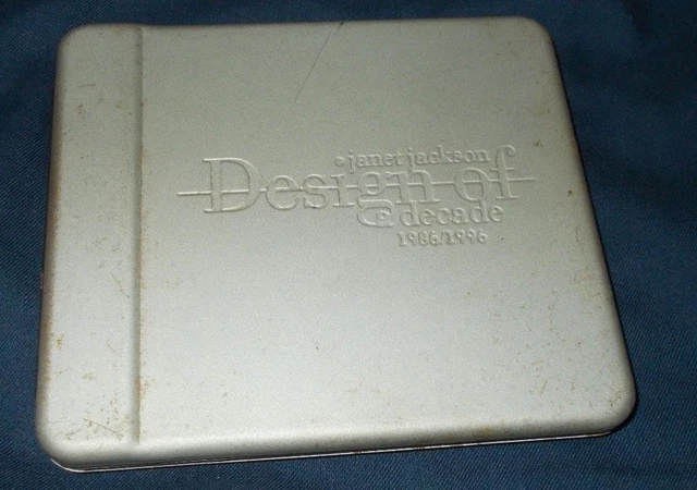 JANET JACKSON DESIGN Of A Decade Metal Case Cd Limited Edition $22.24 ...