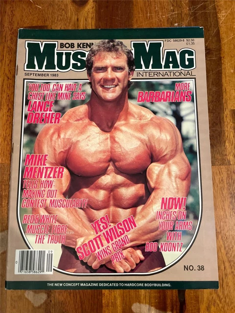 MUSCLEMAG BODYBUILDING MUSCLE magazine SCOTT WILSON/The Barbarian ...