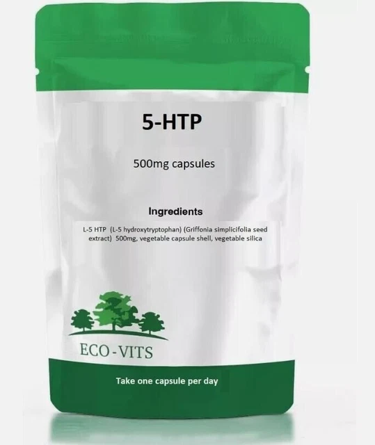 ECO-VITS-5-HTP 500MG CAPSULES £6.99 - PicClick UK