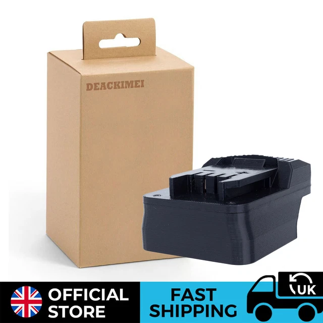 ADAPTER FOR ERBAUER 18V Lithium Battery To Makita 18V Cordless Power ...