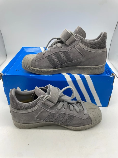 ADIDAS MENS PROSHELL 80's Triple Grey Trainer Size 3.5 (CY123F28) £20. ...