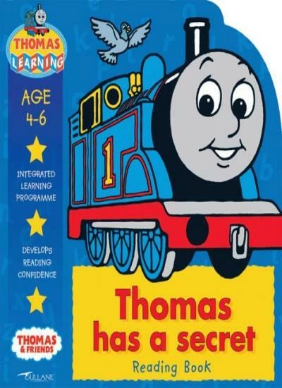 THOMAS HAS A Secret: Reading Book (Thomas the Tank Engine Learning ...