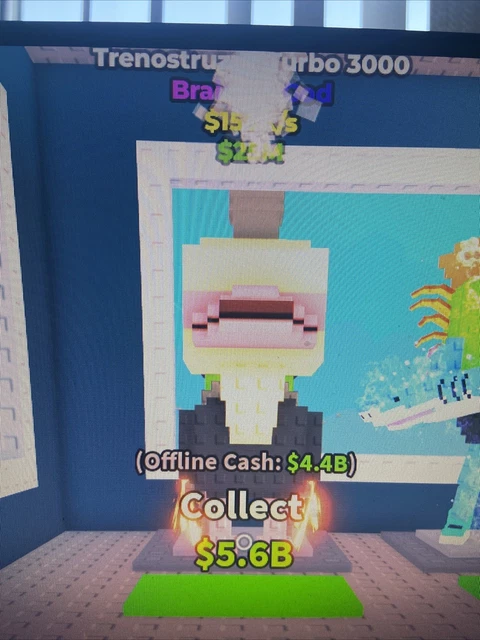 TRENOSTRUZZO TURBO 3000 150k/S Roblox Steal A Brainrot £1.49 - PicClick UK