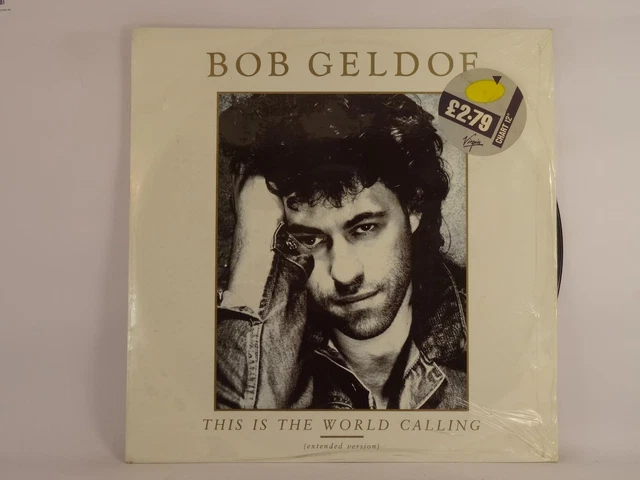 BOB GELDOF THIS IS THE WORLD CALLING (203) 2 pistes 12 pouces manche ...