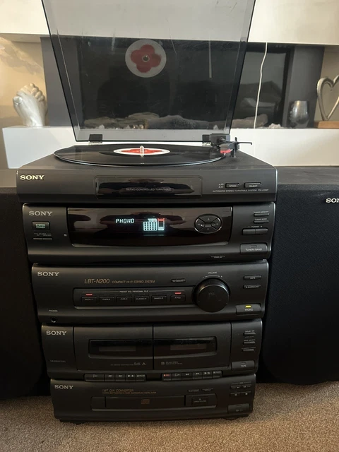 VINTAGE SONY LBT-N200 Hi-fi Stereo System £60.00 - PicClick UK