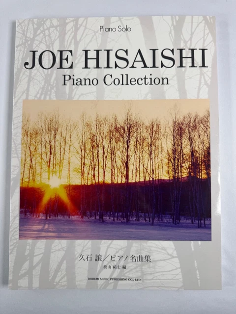 JOE HISAISHI PIANO Collection: Piano Solo Sheet Music Scores Book ...