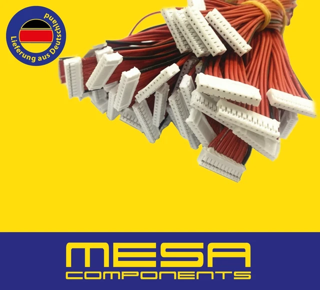 BMS MALE JST PH 2.0mm Balancing BMS Connector 400mm Balance Wire Cable ...