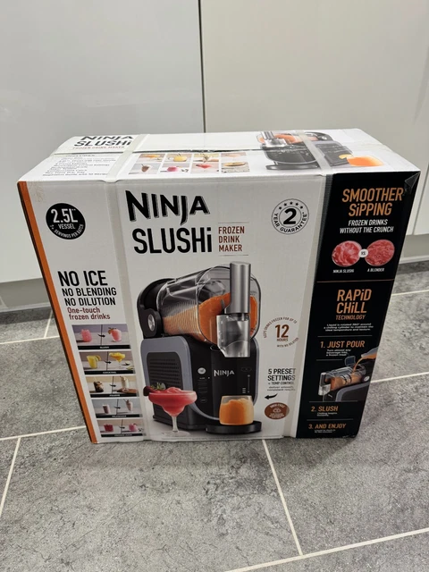 NINJA SLUSHI FROZEN Drink Maker FS301UK Ice Slush Machine - Brand New ...