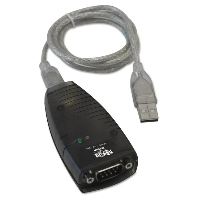 TRIPP LITE USB-A to Serial DB9 RS232 Adapter Cable - Keyspan, High ...