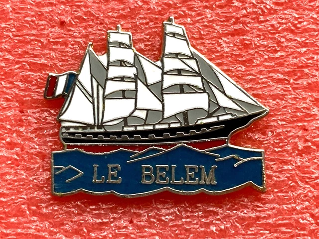 T04 PINS VOILIER LE BELEM TROIS MATS BARQUE France Vintage Lapel pin EUR 5,00 - PicClick IT