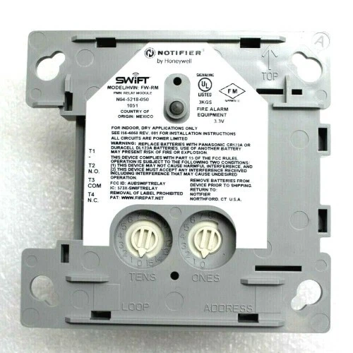 NOTIFIER FW-RM - Wireless Relay Module, With Flashscan $99.00 - PicClick