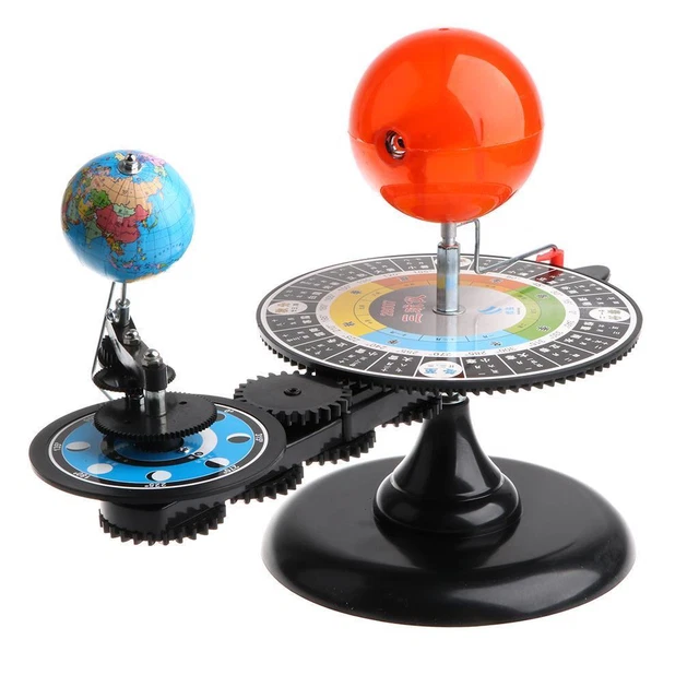 SOLAR SYSTEM MODEL Sun Earth Moon Model Planetarium Model Toys Creative ...