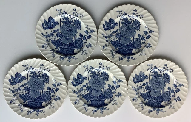 VINTAGE CLARICE CLIFF Royal Staffordshire Platten in Charlotte Muster ...