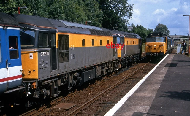 ORIGINAL 35MM SLIDE BR Class 33s/50 nos.33208/33201 & 50046 +rights for ...