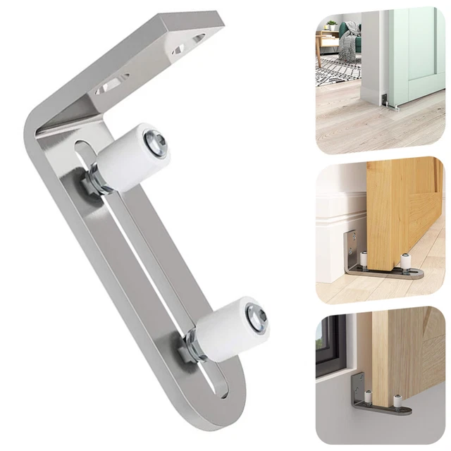 FLOOR GUIDES SWING Stop Door Stay Guide Sliding Door Stopper £17.29 ...