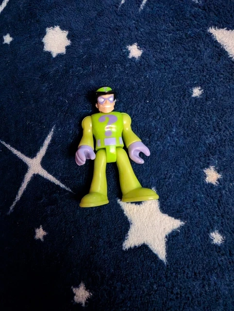 IMAGINEXT DC SUPER Friends RIDDLER Original Version w/ Hat Green ...