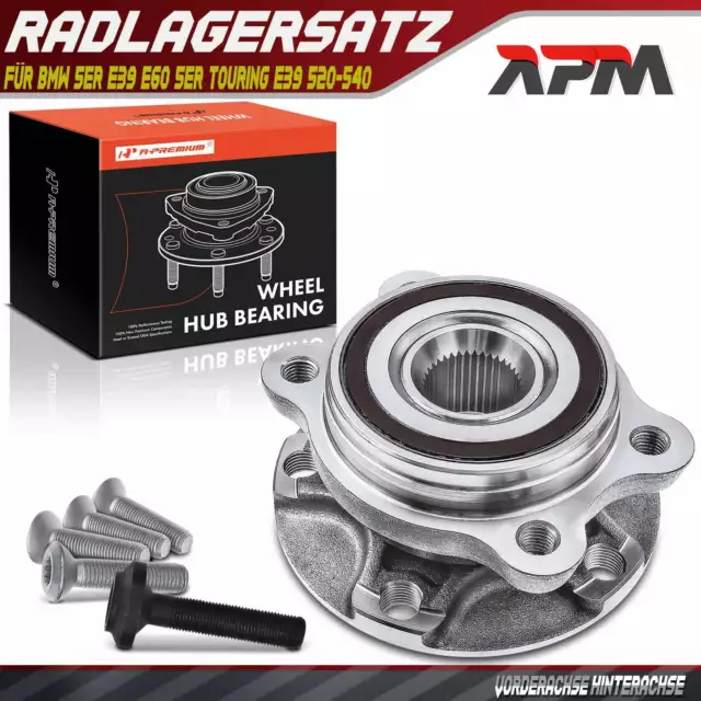 ROULEMENT DE ROUE Moyeu avant Arrière pour Audi A6 4F A8 4D VW Phaeton ...