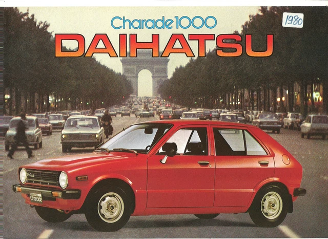 DAIHATSU CHARADE - 1980 1984 1985 1990 ? au choix catalogue brochure ...